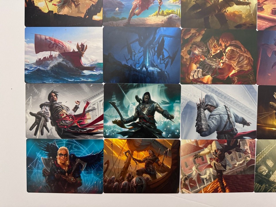 Assassin’s Creed Complete Art Card Set ACR Magic MTG | eBay