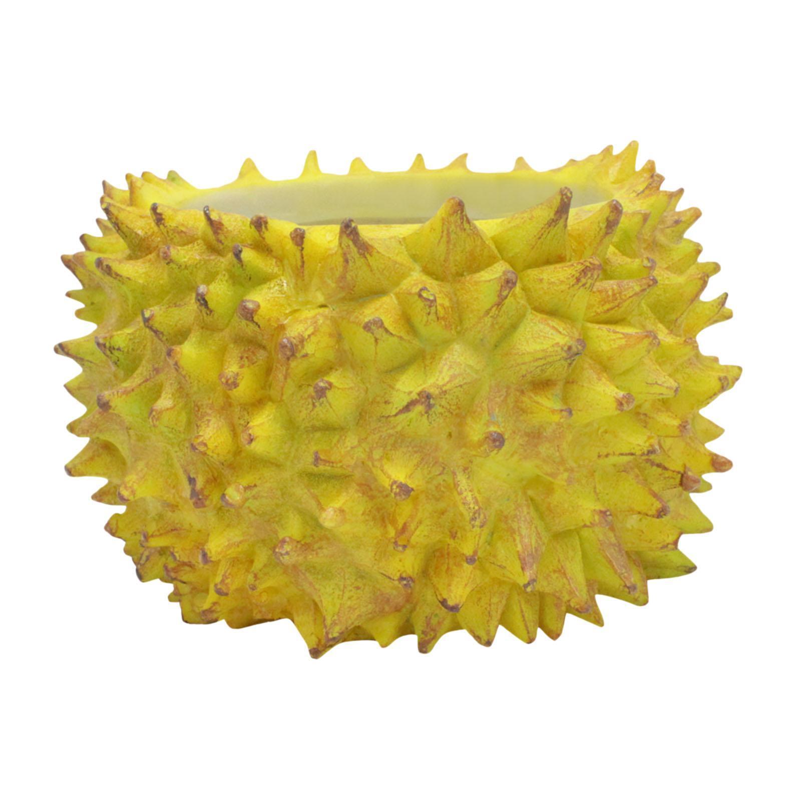 Durian Flower Pot Ornament Cute Fruit Flowerpot for Garden Living Room ...