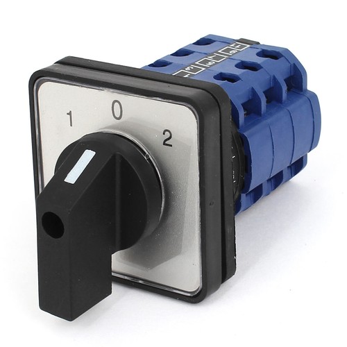 660V 12A 3Position came rotative Combinaison Interrupteur inverseur ...