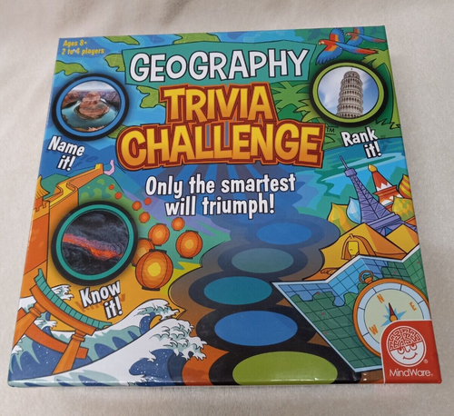 Geography Trivia Challenge by MindWare Educational Home School Family ...