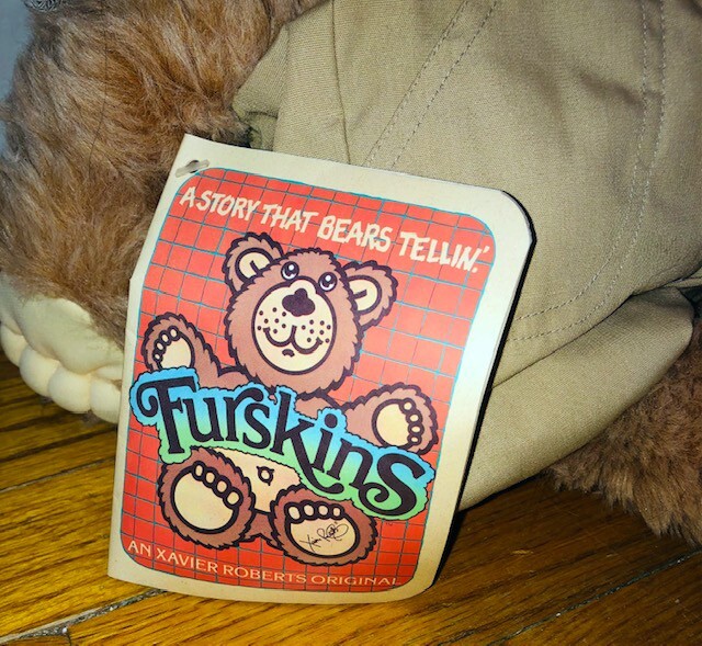 Furskins Boone Beekeeper Teddy Bear Cabbage Patch Kids Xavier Roberts ...
