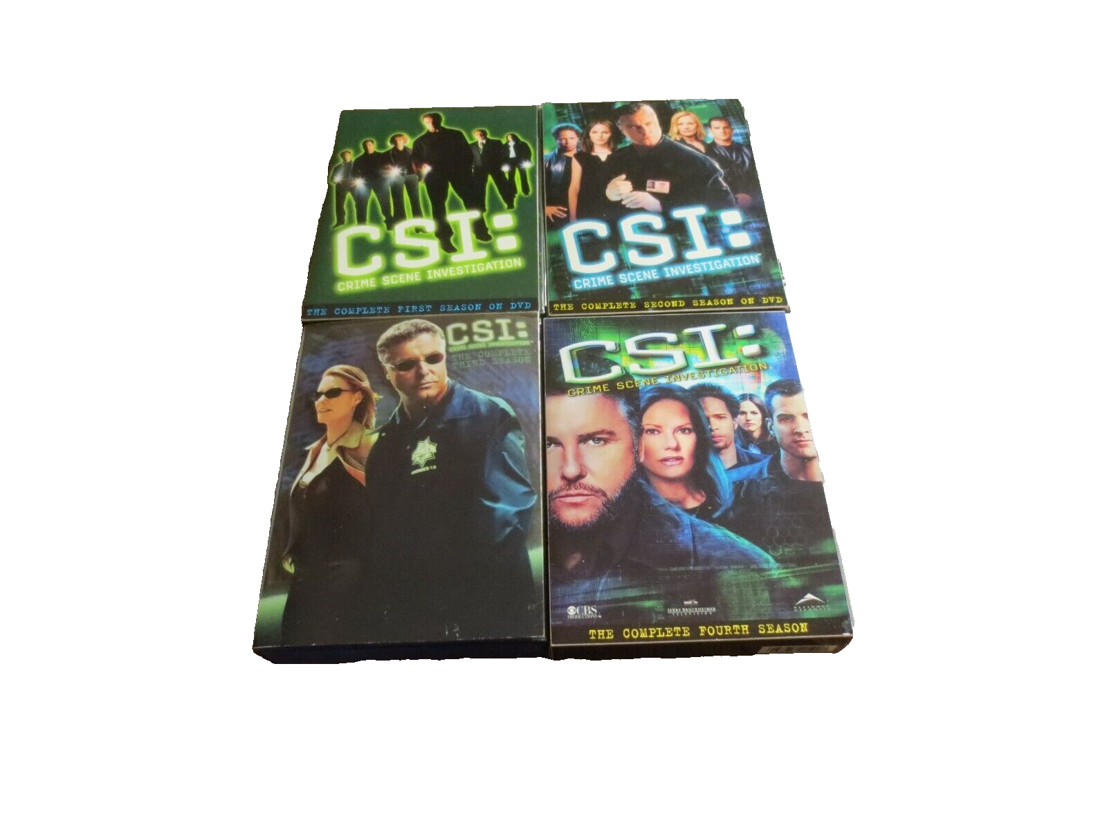 CSI: CRIME SCENE INVESTIGATION- SEASONS 1-4- DVD SETS | eBay