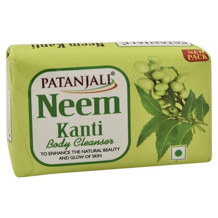 Swami Ramdev Patanjali UK - 2 X NEW Neem Kanti Body Soap Cleanser 75g ...