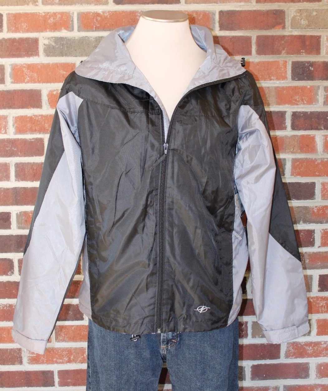 NordicTrack Windbreaker Jacket Athletic Men's Sz Small NWT ($40) Black ...