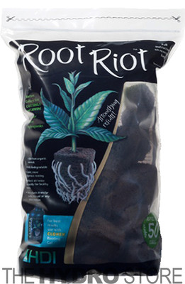 Root Riot 50 Replacement Cubes - organic seed moistened starter plugs ...