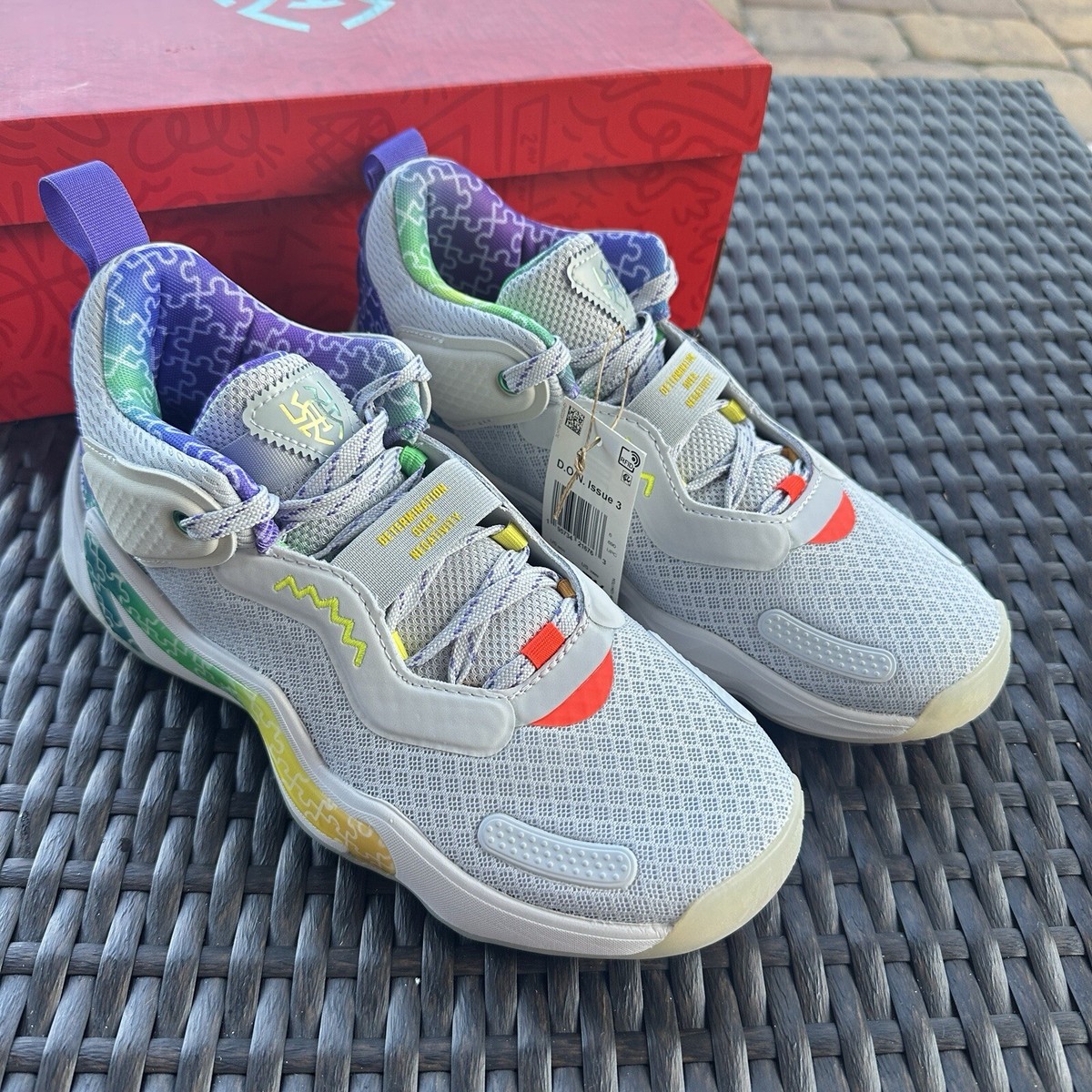 Adidas D.O.N. Issue #3 Autism Awareness Men's Athletic Shoes