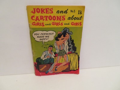 1960's Risque Humor Magazine JOKES AND CARTOONS ABOUT GIRLS AND GIRLS ...