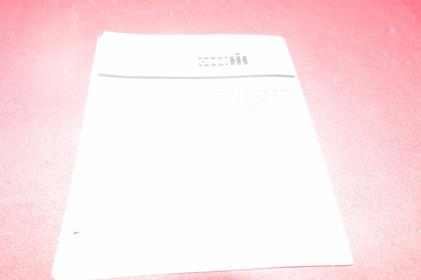 International Harvester C-123 C-135 C-146 C-153 Engine Shop Manual ...