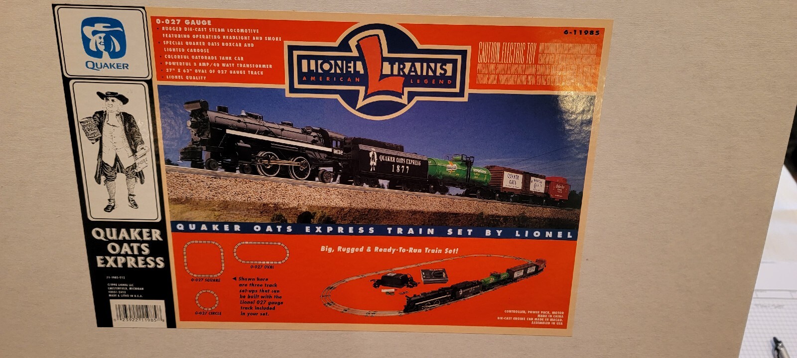 Quaker Oats Train Set | eBay