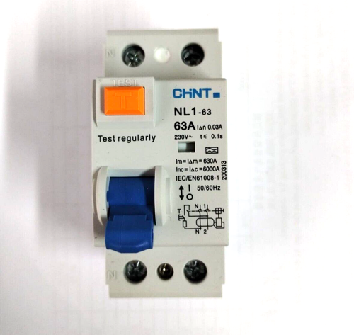63AMP - RCD 2 Pole - 6kA Chint | eBay Australia