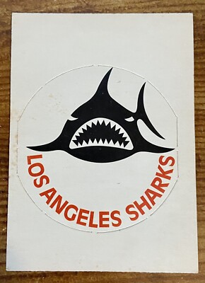 1972-73 OPC TEAM LOGOS WHA #23 LOS ANGELES SHARKS EX+!! SP!! | eBay