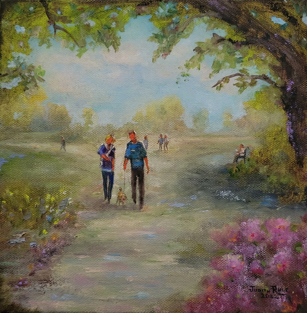 Oil Paintings Of Trees In Spring