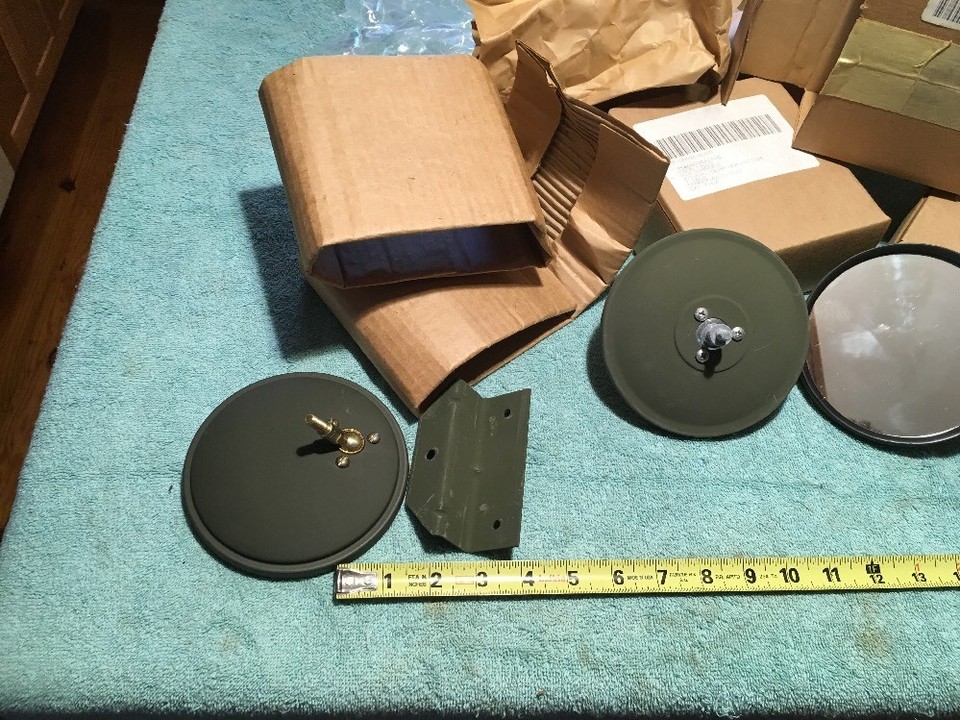 Fits M151 M151A1 M151A2 Military Truck Jeep NOS Complete Set Rear View ...