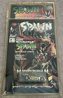 1992 Spawn #7 Image Special Mobil Pack Edition Hot Wheels Car Todd McFarlane | eBay