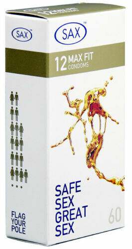 SAX - Max Fit 12 Pack Condoms | eBay