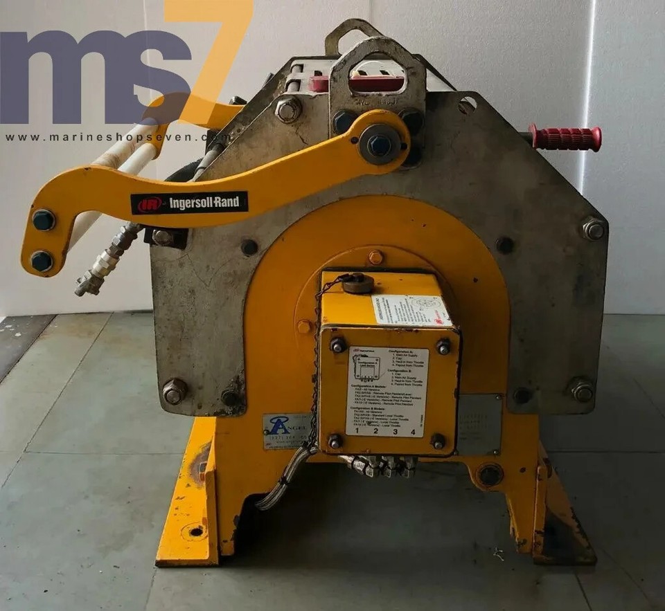 INGERSOLL RAND FA150KGI-MR12-1-EH MAN RIDER PNEUMATIC AIR WINCH 330 LB ...