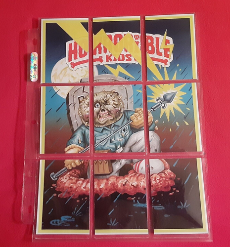 garbage pail kids puzzle jason voorhees dead ted Revenge of Oh the ...