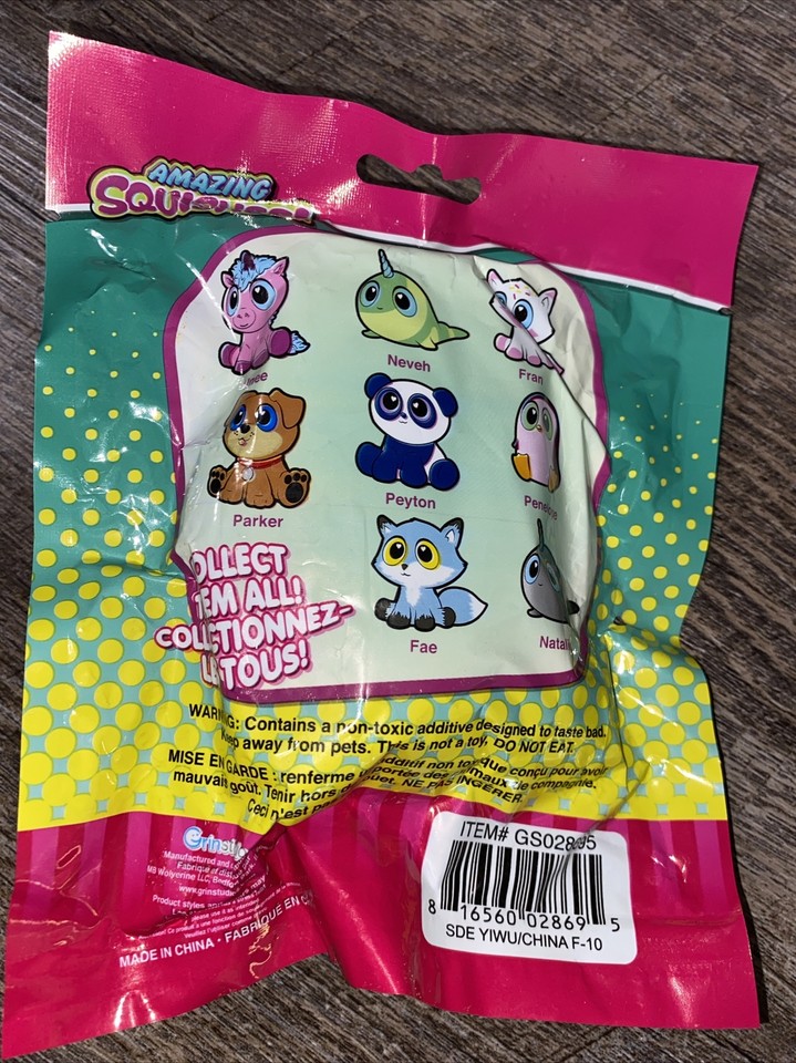 Amazing Squishee Friends Series 2 Super Soft Slow Rise Blind Bag | eBay