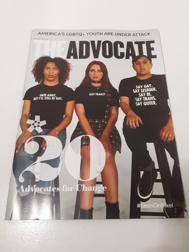 The Advocate LGBTQ+ July / August 2022 Issue 1122 Magazine | eBay