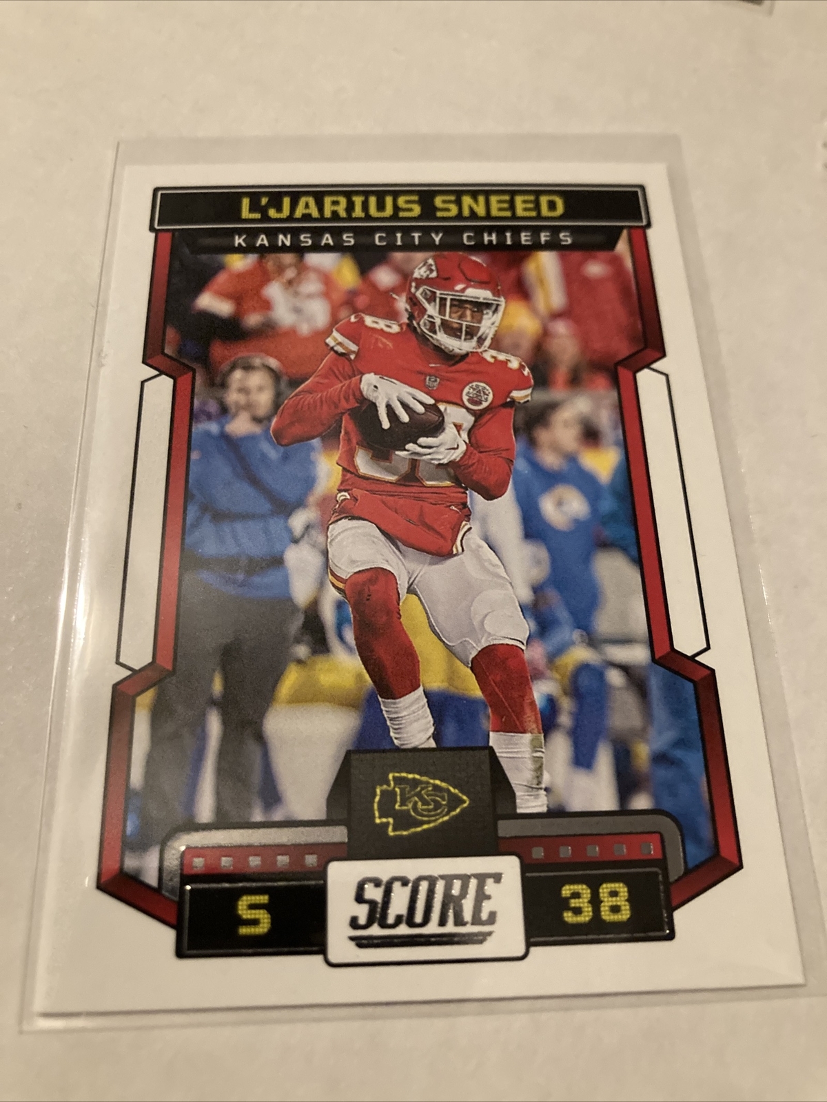 2023 Score Football #127 L’Jarius Sneed Chiefs | eBay