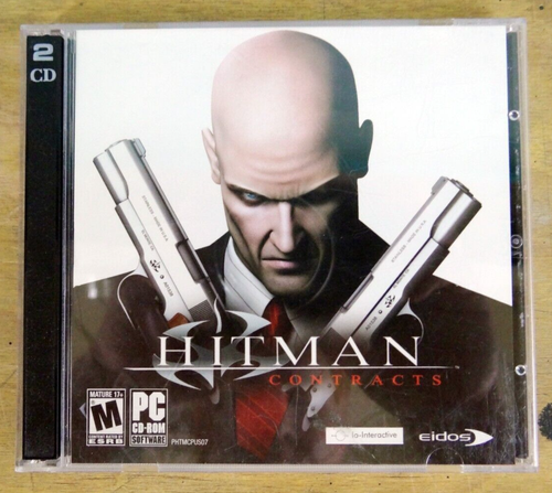 Hitman Contracts PC 2 CD-ROM Eidos Interactive Stealth Game Jewel Case ...