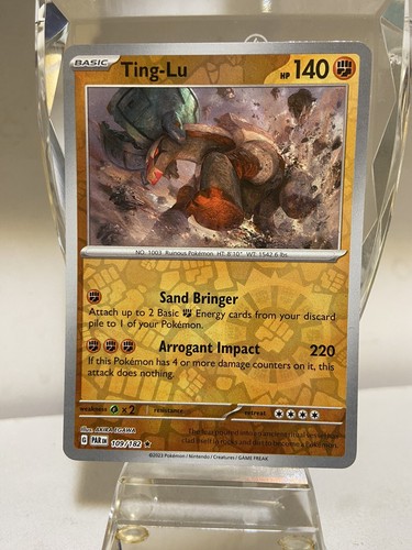 🔥🔥🔥2023 Pokemon TCG Paradox Rift Holo Tin-Lu 109/182 Rare💥💥💥 | eBay