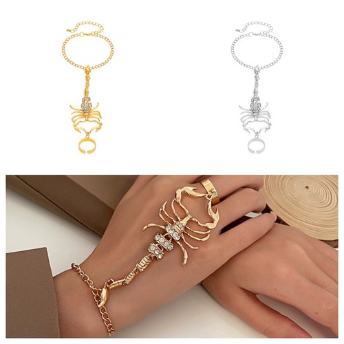 Talon Skeleton Hand Finger Halloween Scorpion Bracelet Claw Gothic ...