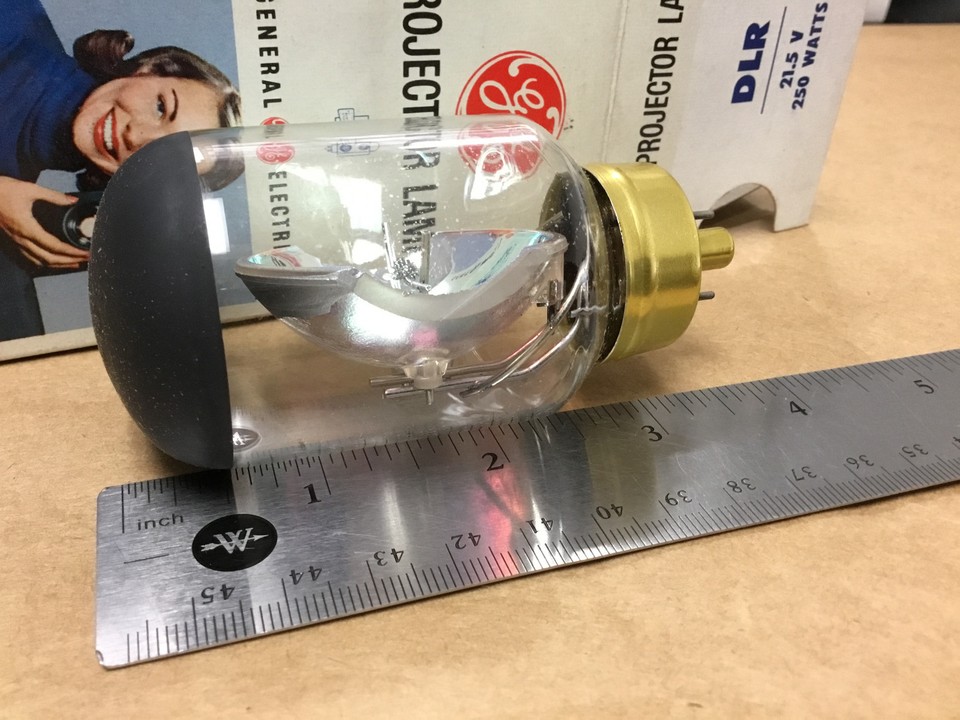1 PC GE DLR 21.5V 250W PROJECTOR LAMP - BLACK TOP | eBay