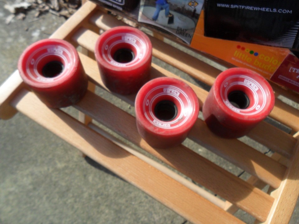 OSPREY LONGBOARD WHEELS 68mm & BEARINGS/SPACERS FREEPOST UK EBAYER FOR ...