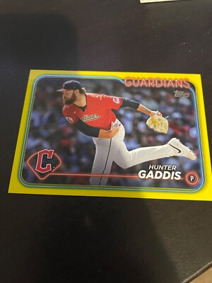 2024 Topps Update Series - Hunter Gaddis #US211 Yellow | eBay