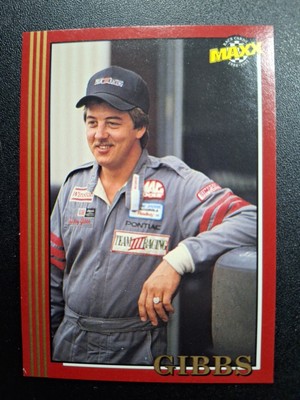 1992 Maxx Nascar Mickey Gibbs Trading Card #93 | eBay