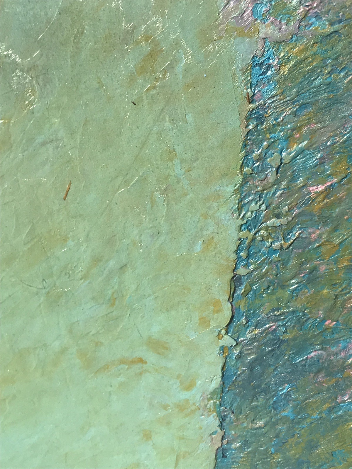 Brooklyn New York Abstract Artist Gerald Samuels Oil On Paper. Signed ...