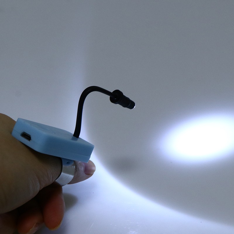 3-Level Rechargeable Thumb Lamp Ear Pick Light Led Ear Wax Removal ...