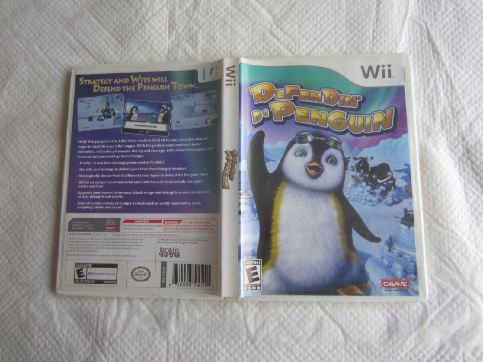 Defendin' De Penguin (Nintendo Wii, 2008) 650008500295| eBay