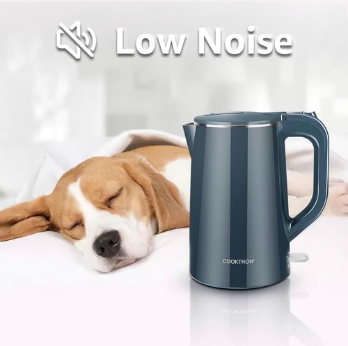 Water Kettle 1.7L/57.5OZ Electric Kettle, Easy to Clean Kettle, Double ...