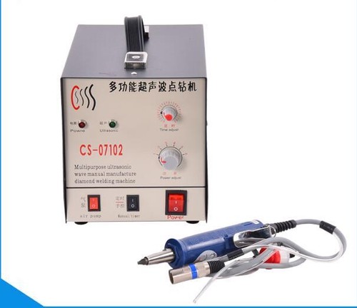 Brand New ultrasonic hot fixing rhinestone machine hotfix stones studs ...