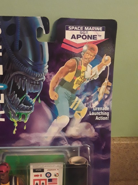 Aliens Space Marine Sgt Apone Action Figure Kenner 1992 Graded 90 for ...