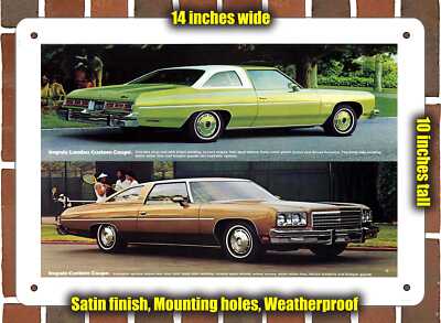 Metal Sign - 1976 Chevrolet Caprice Classic Impala (Sign Variant #06 ...