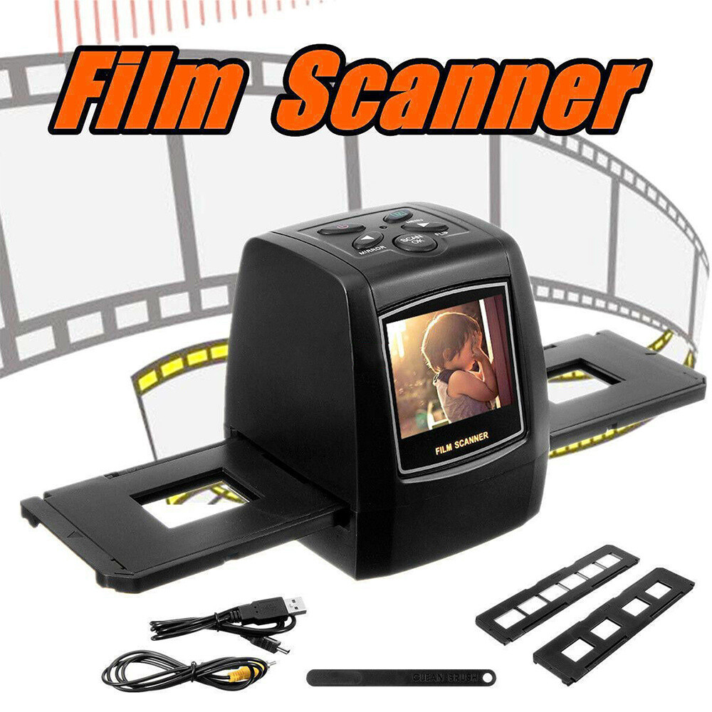 Protable 35mm Negative Film Scanner Slide Viewer Photo Digitizer LED ...