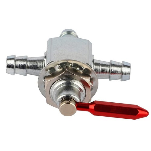 On 1/4 Inch Fuel Valve Heavy Duty Anodized Handle Ball Type Cutoff On ...