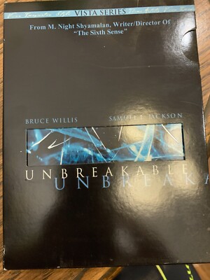 Unbreakable (DVD, 2001, 2-Disc Set, Vista Series) 21656 786936144772| eBay