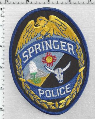 Springer Police (New Mexico) 3rd Issue Shoulder Patch | eBay