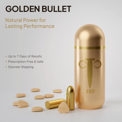 Golden Bullet - 100% Natural Sex Pills For Men ULTRA EFFICIENT, LONG ...