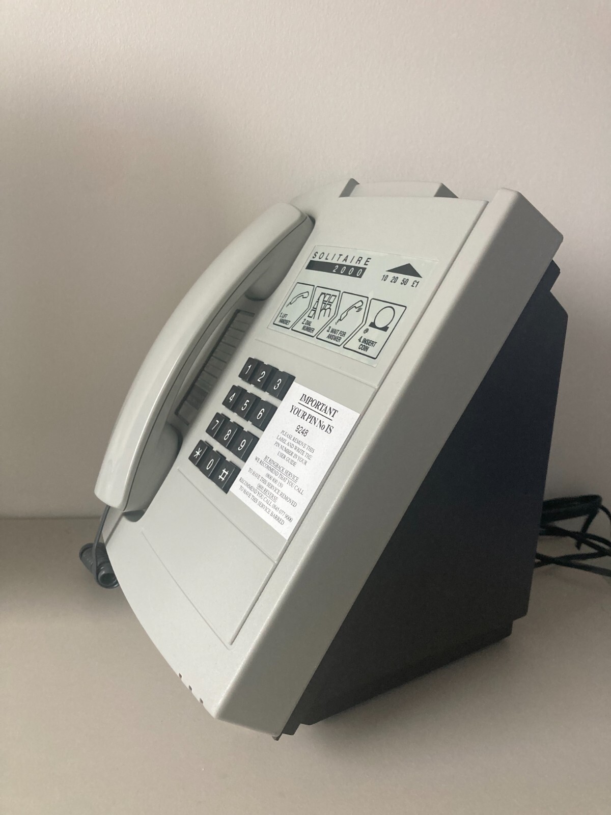 Solitaire 2000 Single Line Payphone for sale online | eBay