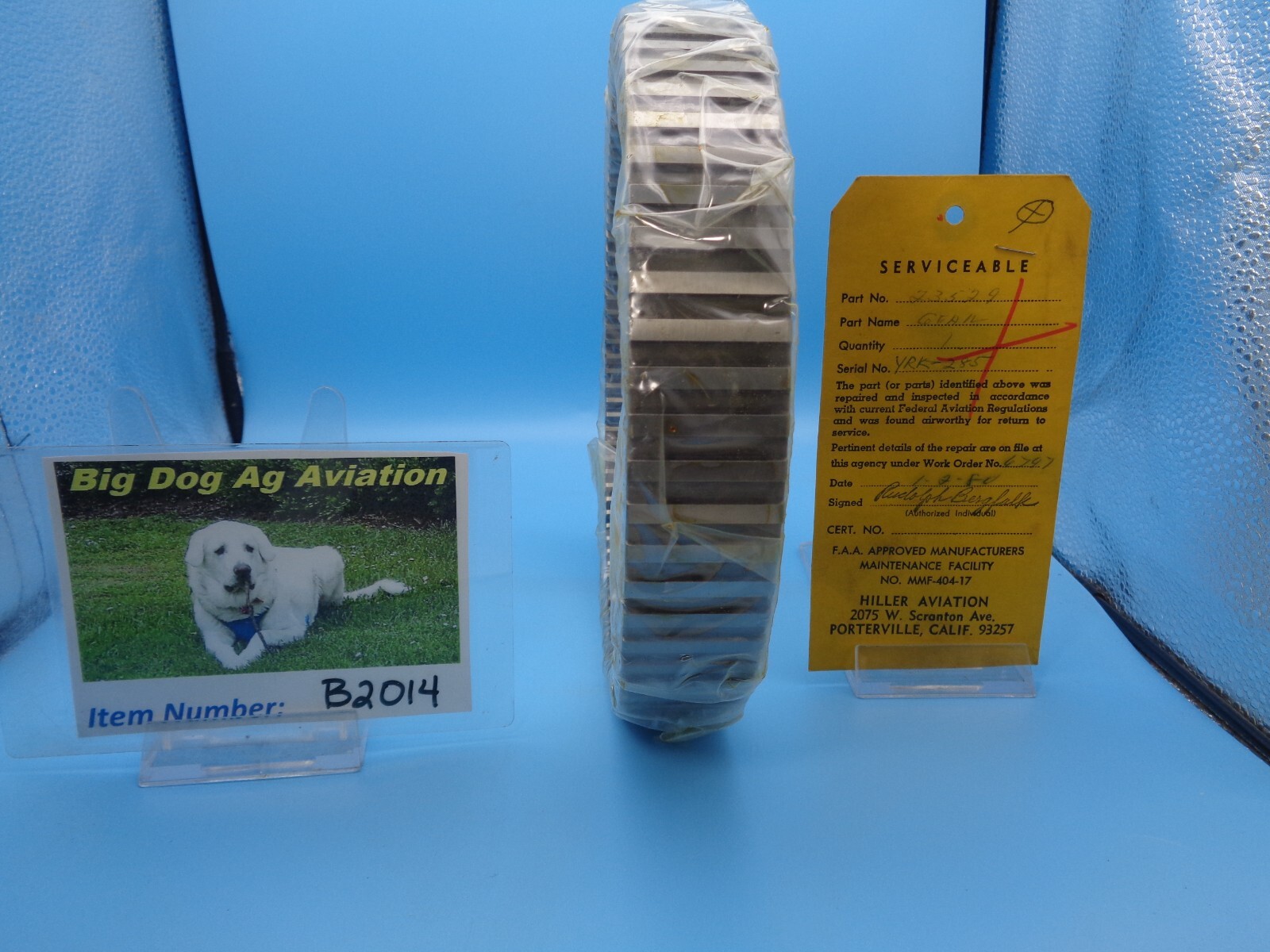 HILLER, 23529, GEAR, SERVICEABLE-YELLOW TAG, (B2014) | eBay