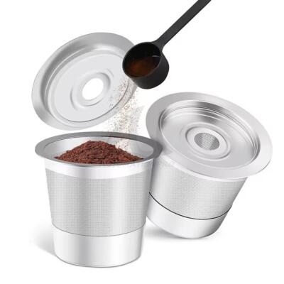 2-Pack Stainless Steel Reusable K-Cup Pods for Keurig - Refillable | eBay