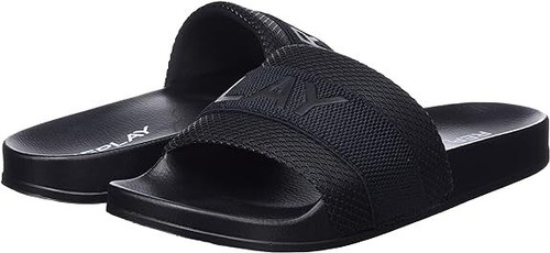 Replay Mens Up Network Black Sliders | eBay UK