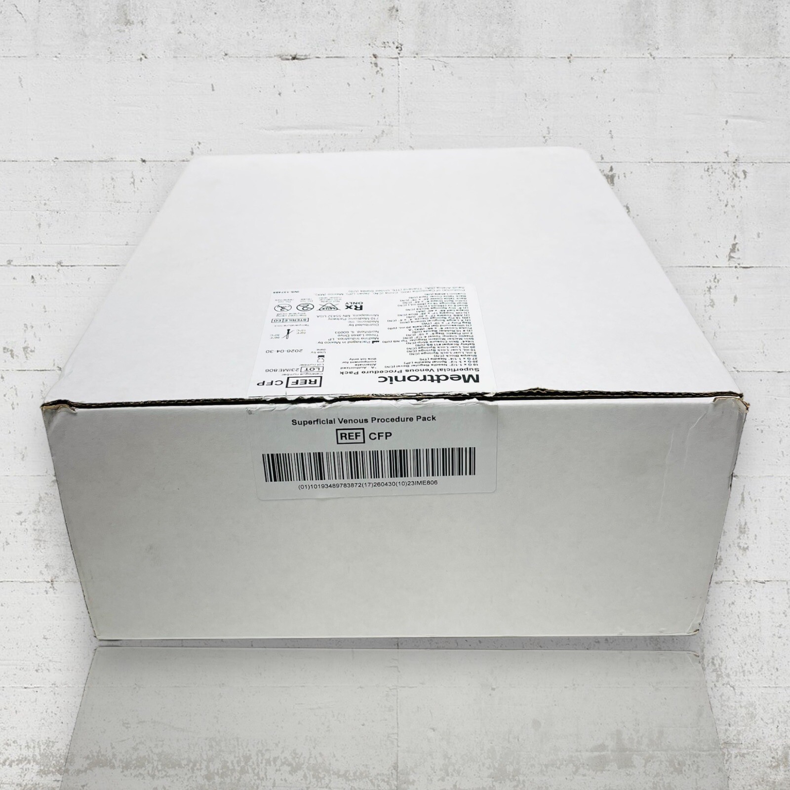 MEDTRONIC SUPERFICIAL VENOUS PROCEDURE PACK Recalled Cover Probe Sealed ...