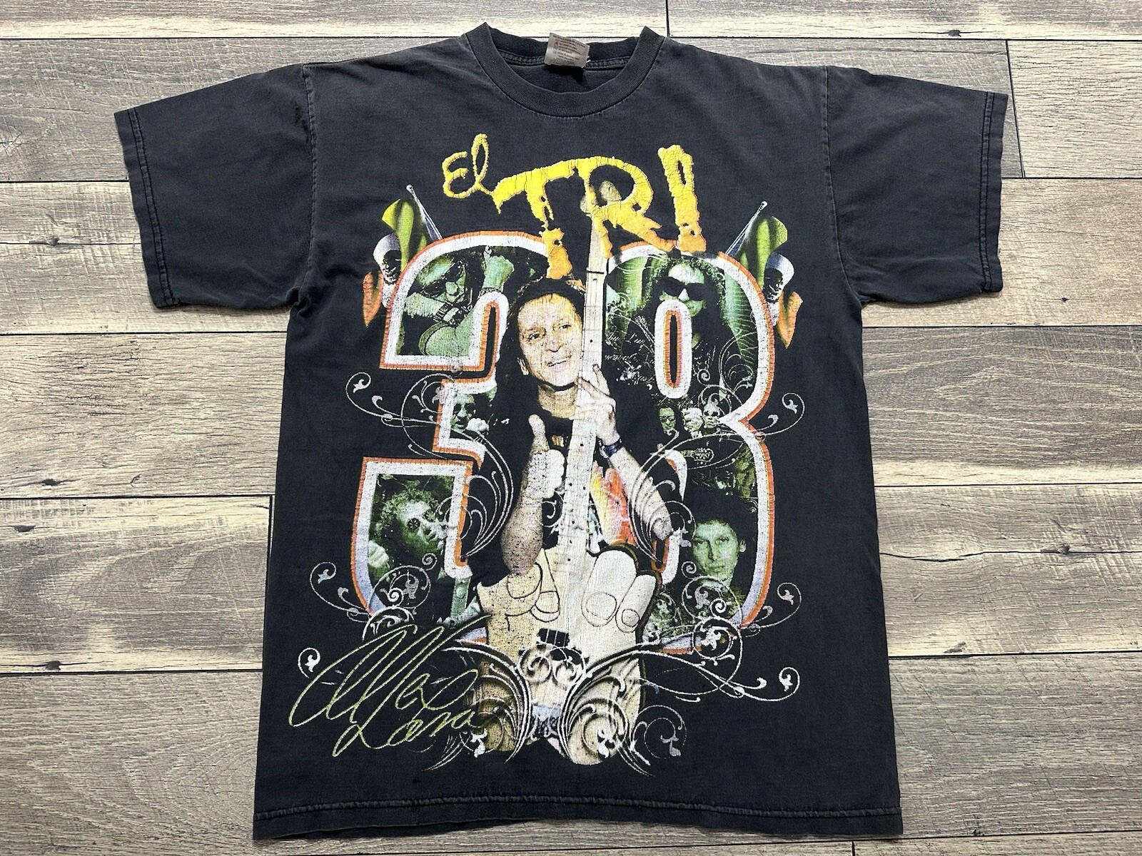 El Tri de Mexico Rock Revolucion Band Shirt Size Large - Gem