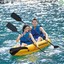 Kayak, Inflatable 2-Person Kayak W/ Fabric Seats & Aluminum Oars, Water ...